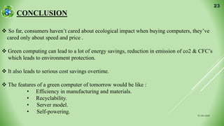 Presentation on green computing .pptx