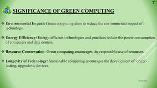 Presentation on green computing .pptx