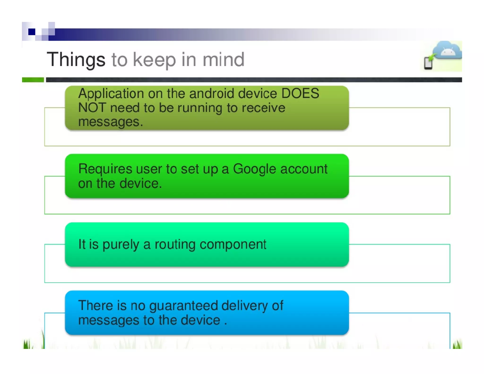 Google Cloud Messaging | PDF