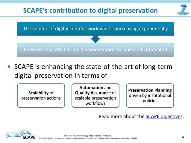 SCAPE general presentation | PPTX | Computing | Technology & Computing