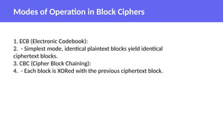 Presentation Generator-Overview of Symmetric Ciphers_ Techniques ...