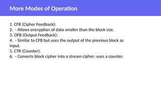 Presentation Generator-Overview of Symmetric Ciphers_ Techniques ...