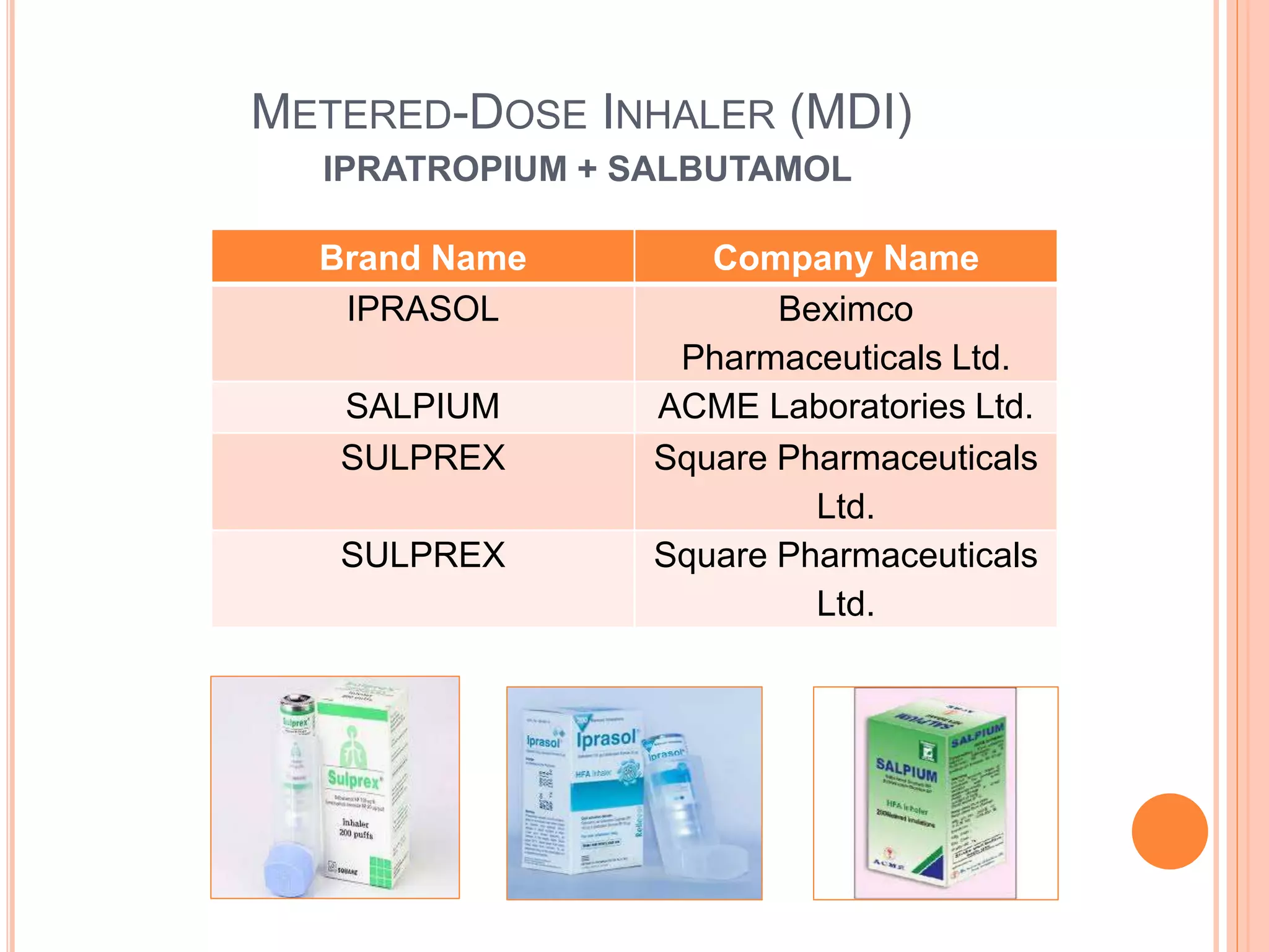 AEROSOL :- MDI, MPI, Nasal Spray | PPTX