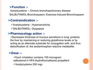 AEROSOL :- MDI, MPI, Nasal Spray | PPTX