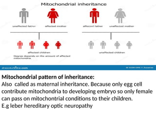 Genetic patterns of common pediatric disorders and chromosomal ...