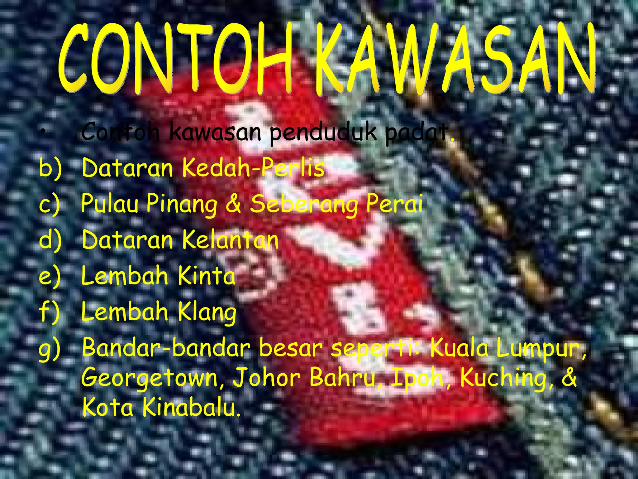 taburan penduduk | PPT