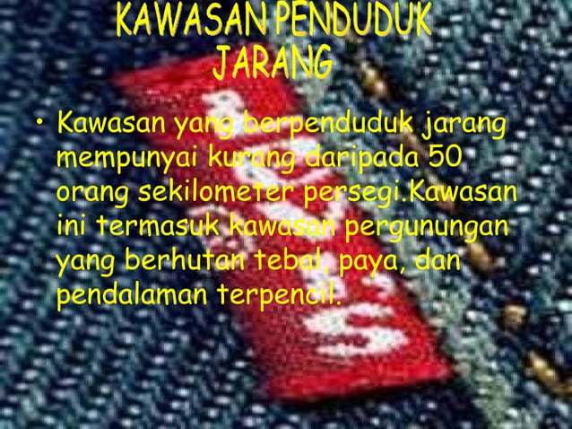 taburan penduduk | PPT