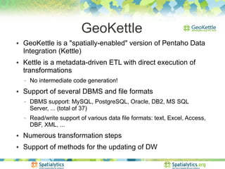 GeoKettle: A powerful open source spatial ETL tool | PDF