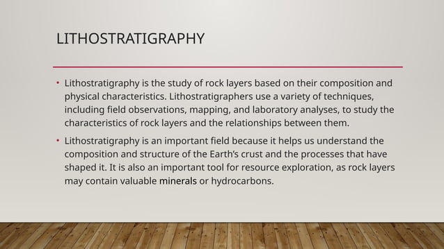 Presentation Geology.pptx about of stratigraphy | PPTX