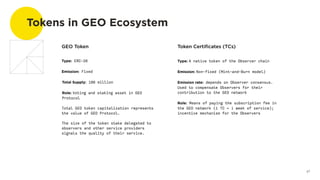 GEO Protocol Presentation | PPT