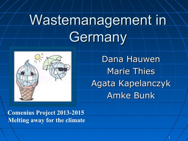 Presentation germany waste management | PPT