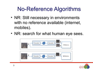 No-Reference Algorithms for Video Quality Assessment based on Artifact ...