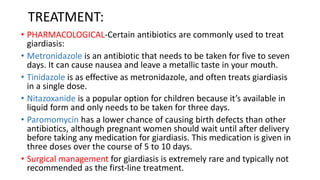 GIARDIASIS -INTRODUCTION,ETIOLOGY, PATHOPHYSIOLOGY, TREATMENT ...