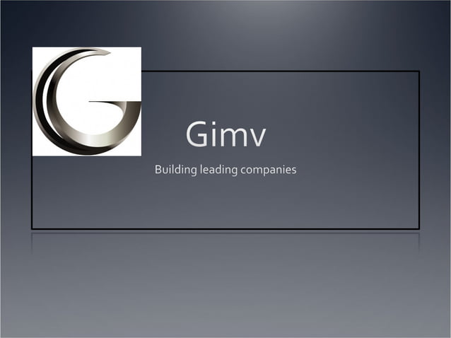 Slidecast Gimv | PPT