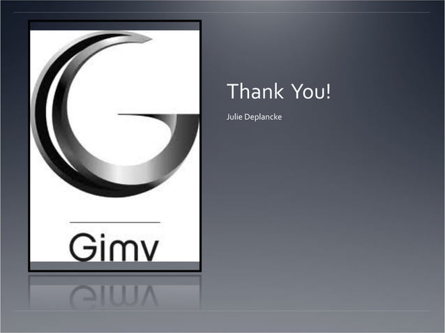 Slidecast Gimv | PPT