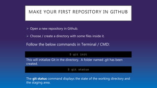 Introduction to Git and Github | PPT