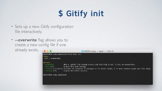 Modmore gitify - wineskesil