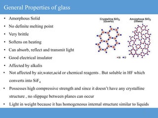 Type, Processing and Transition of Glasses | PPT