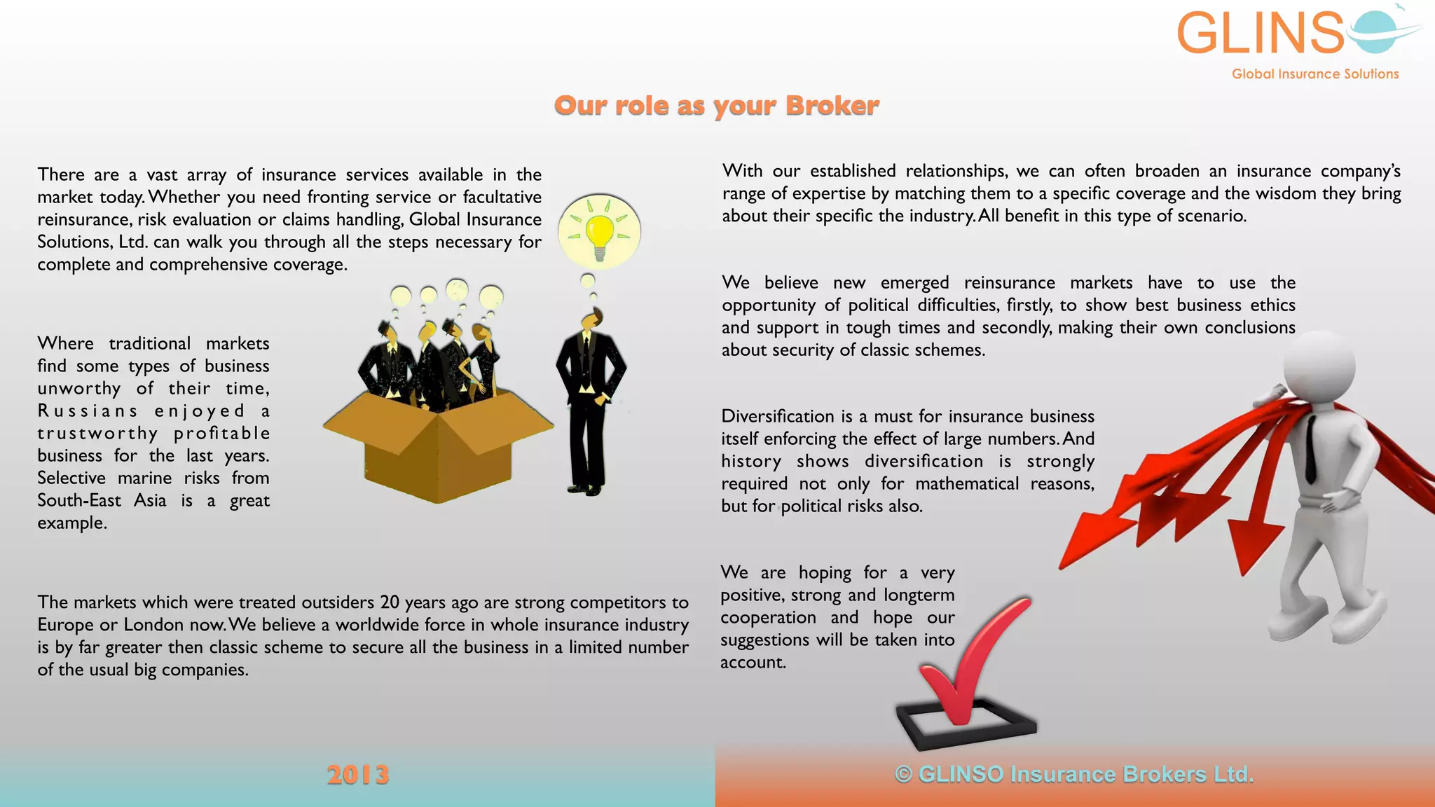GLINSO - Insurance Brokers 2013 | PDF