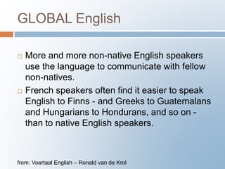 Presentation global english | PPTX