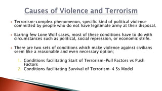 Global Terrorism Challenges & Response | PPTX