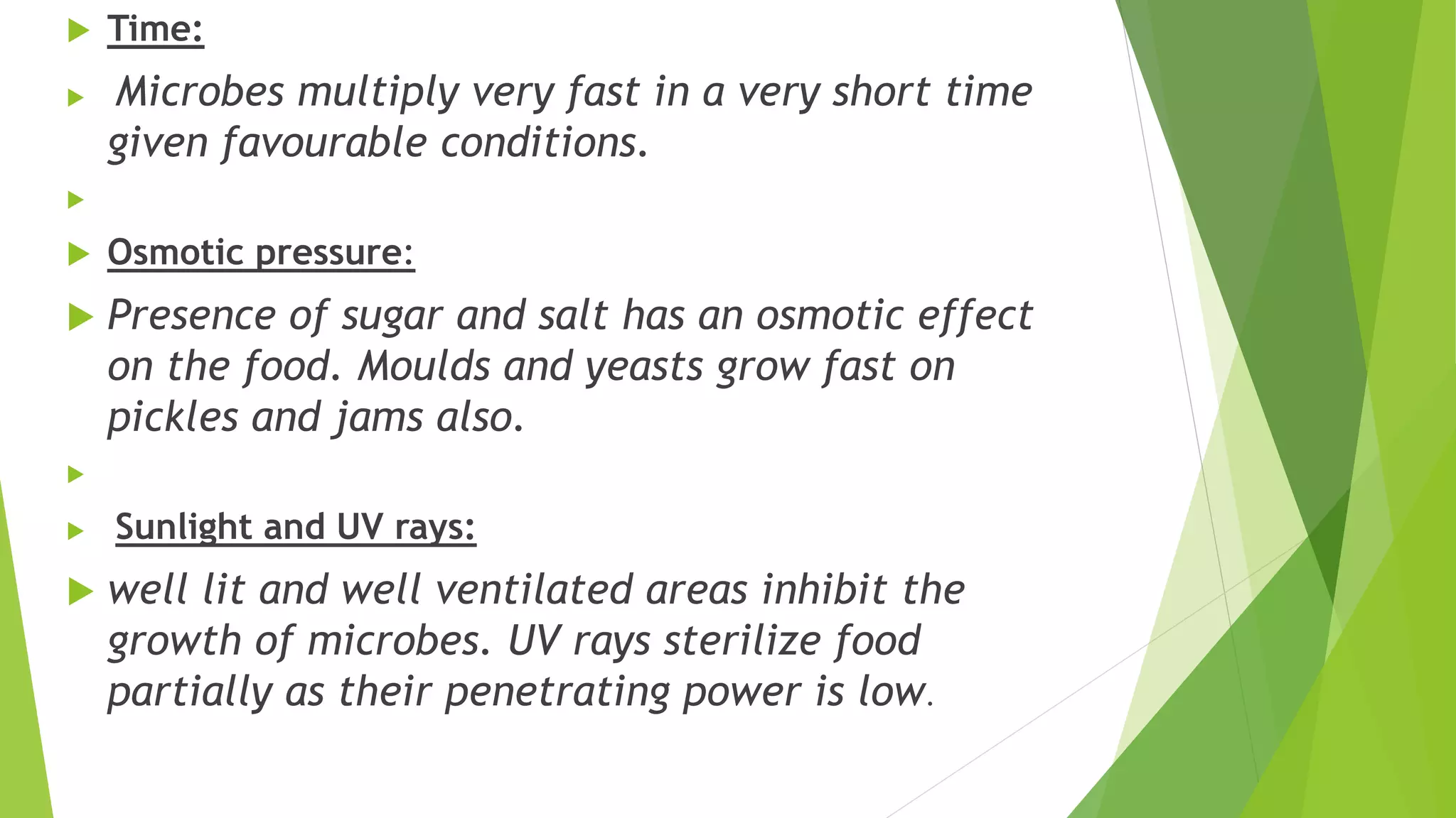 MICROORGANISMS IN FOOD | PPTX