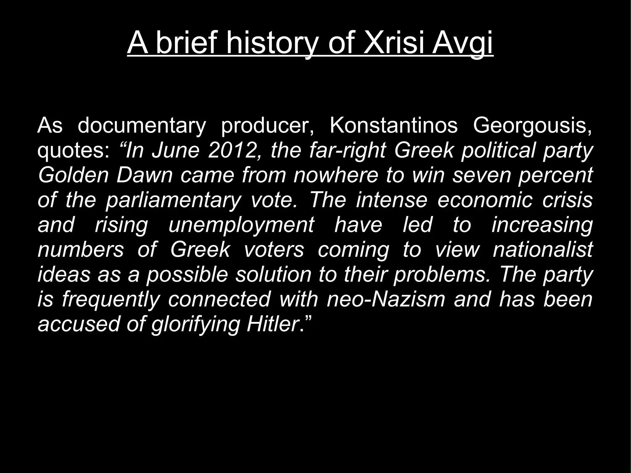 Presentation Golden Dawn Blog | PPT