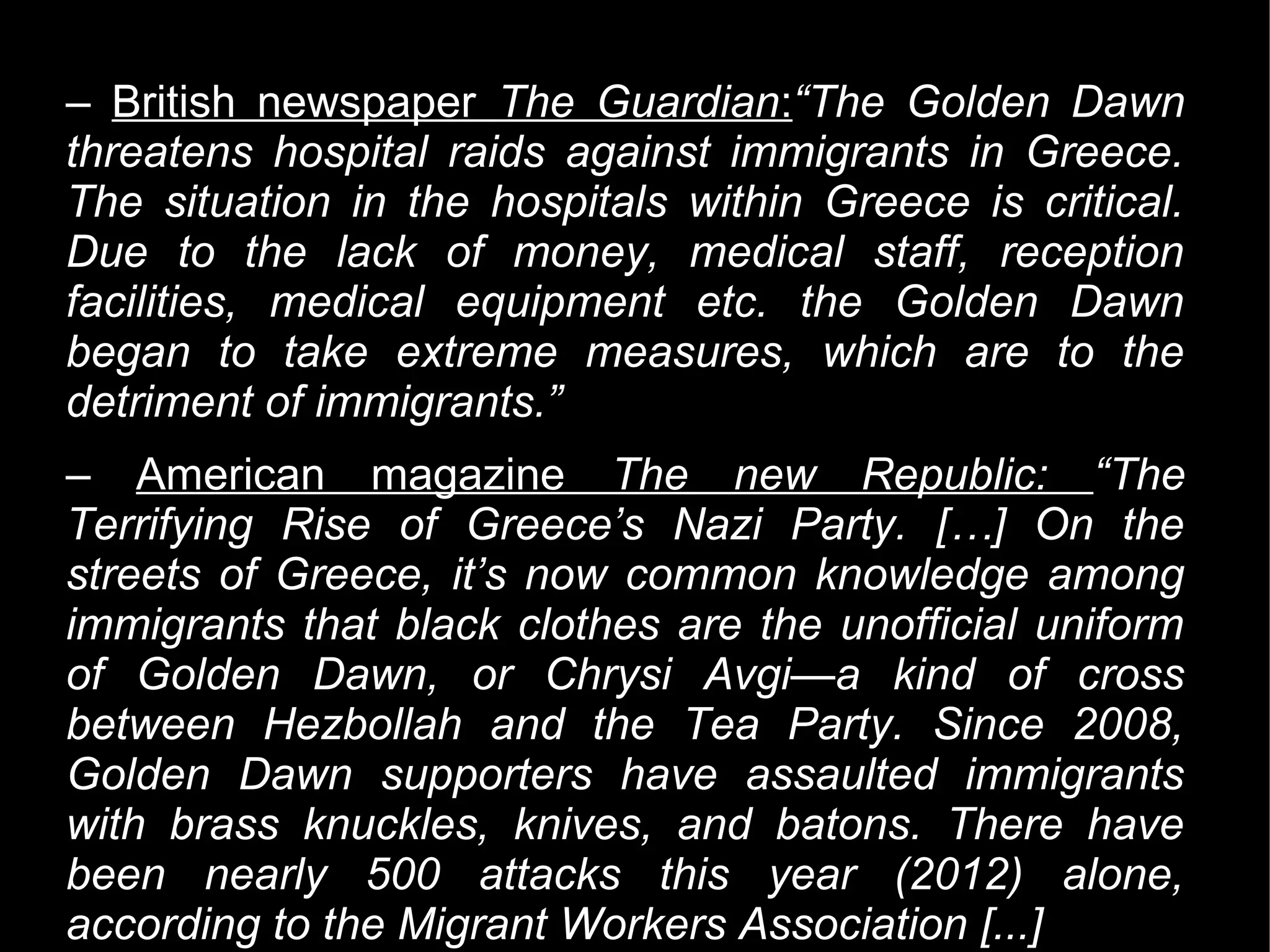 Presentation Golden Dawn Blog | PPT