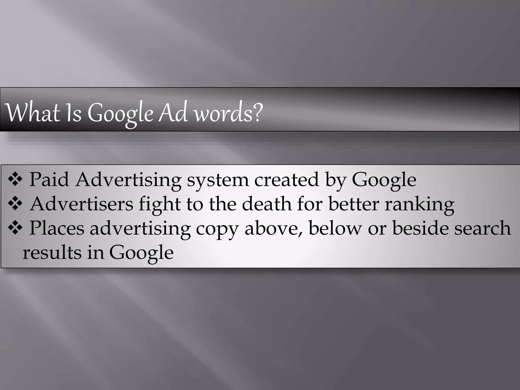 Presentation Google Ads Pptx