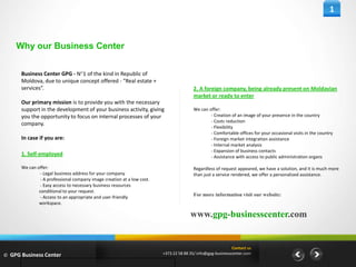 GPG Business Center, english version | PPSX