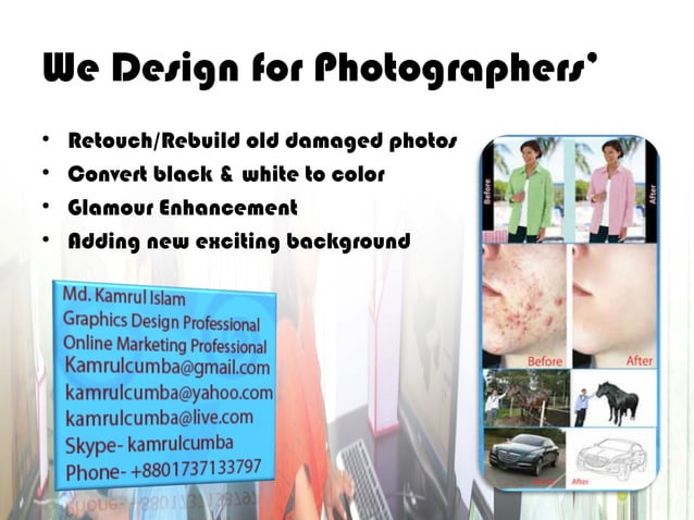 Bdcom Graphics Image Editing Services | PPT