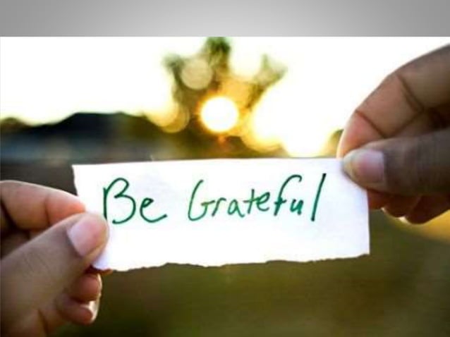 Presentation(grateful) | PPT