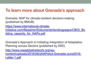 Prioritizing adaptation options in agriculture: The experience of Grenada | PPT