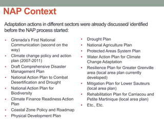 Prioritizing adaptation options in agriculture: The experience of Grenada | PPT