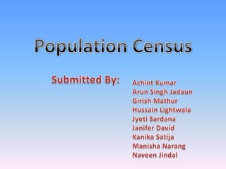 population census | PPTX