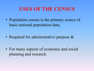 population census | PPTX