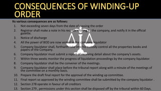 Winding up and demat of companies | PPTX