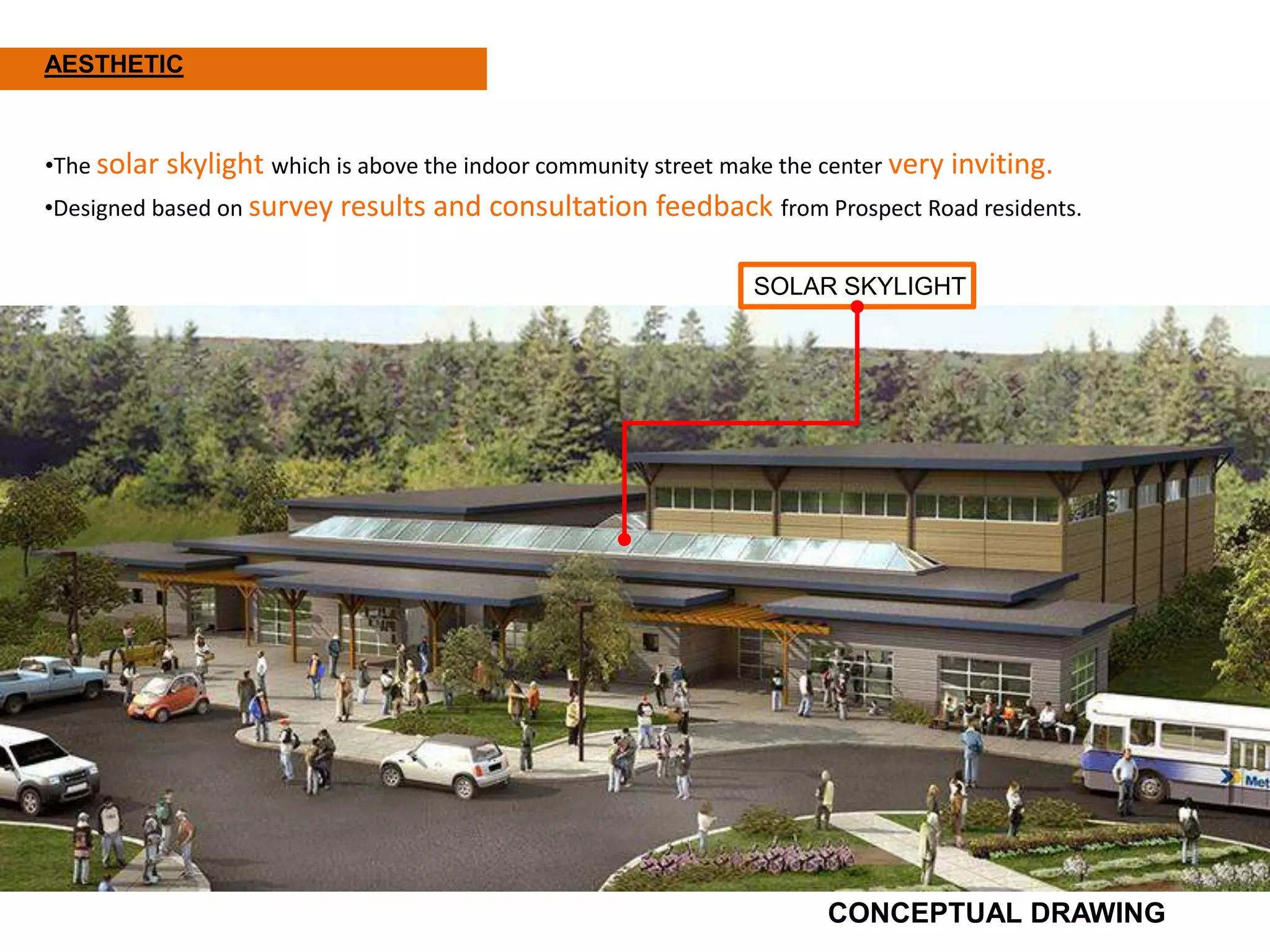 Presentation cased study communal centre | PPTX