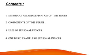 TIME SERIES | PPT