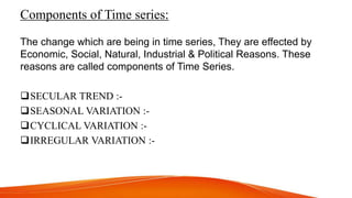 TIME SERIES | PPT