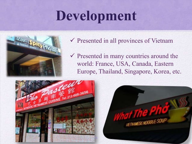 Presentation group6 pho's viet | PPTX