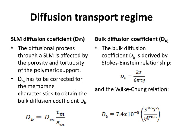 Liquid menbranes | PPTX
