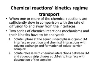 Liquid menbranes | PPTX