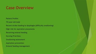 presentation group five medical surgery dysphagia and Aspiration Risk ...