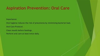 presentation group five medical surgery dysphagia and Aspiration Risk ...