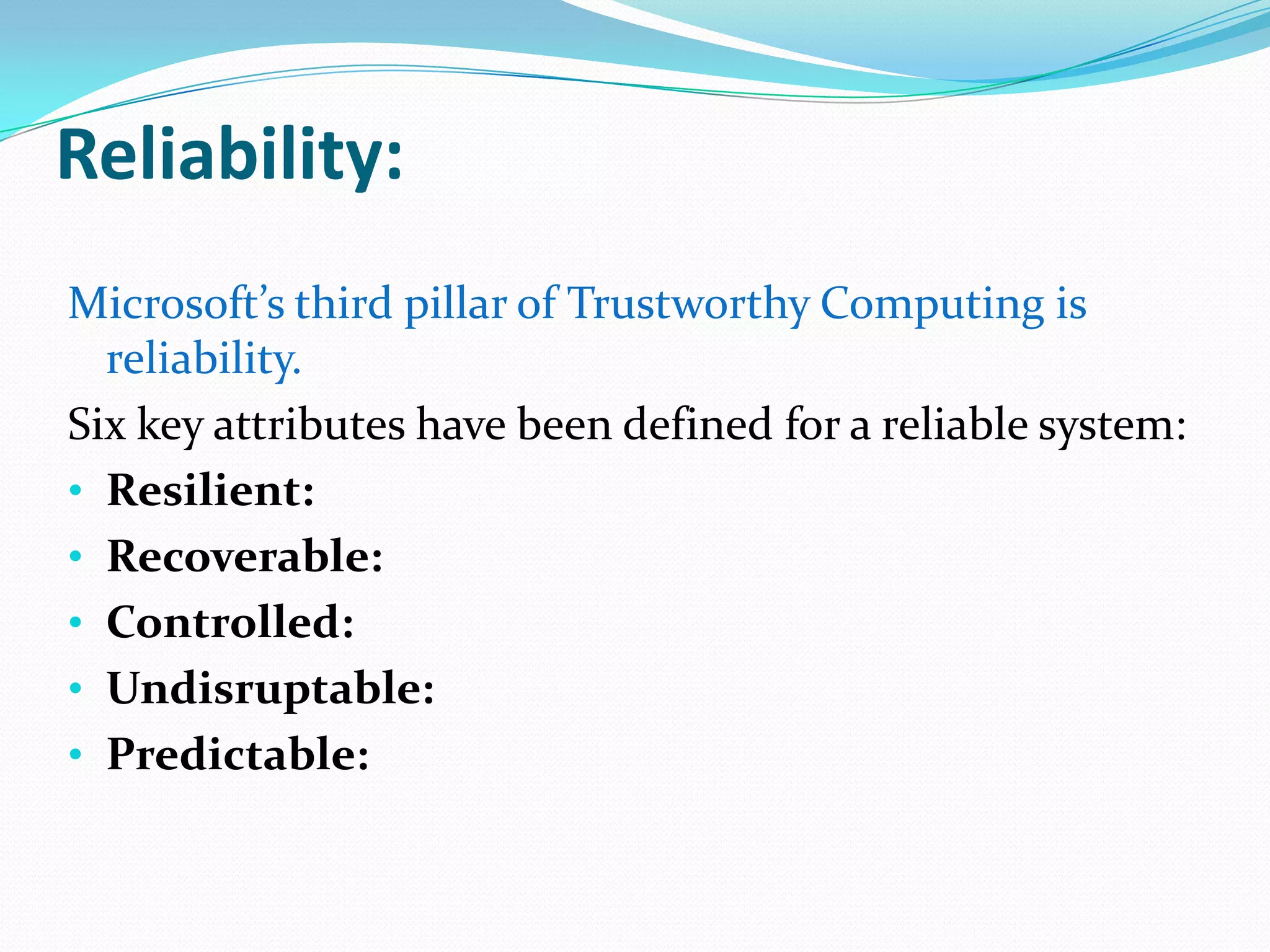 Presentationgroup Jimplementing Trustworthy Computing By Sundas Ilyas