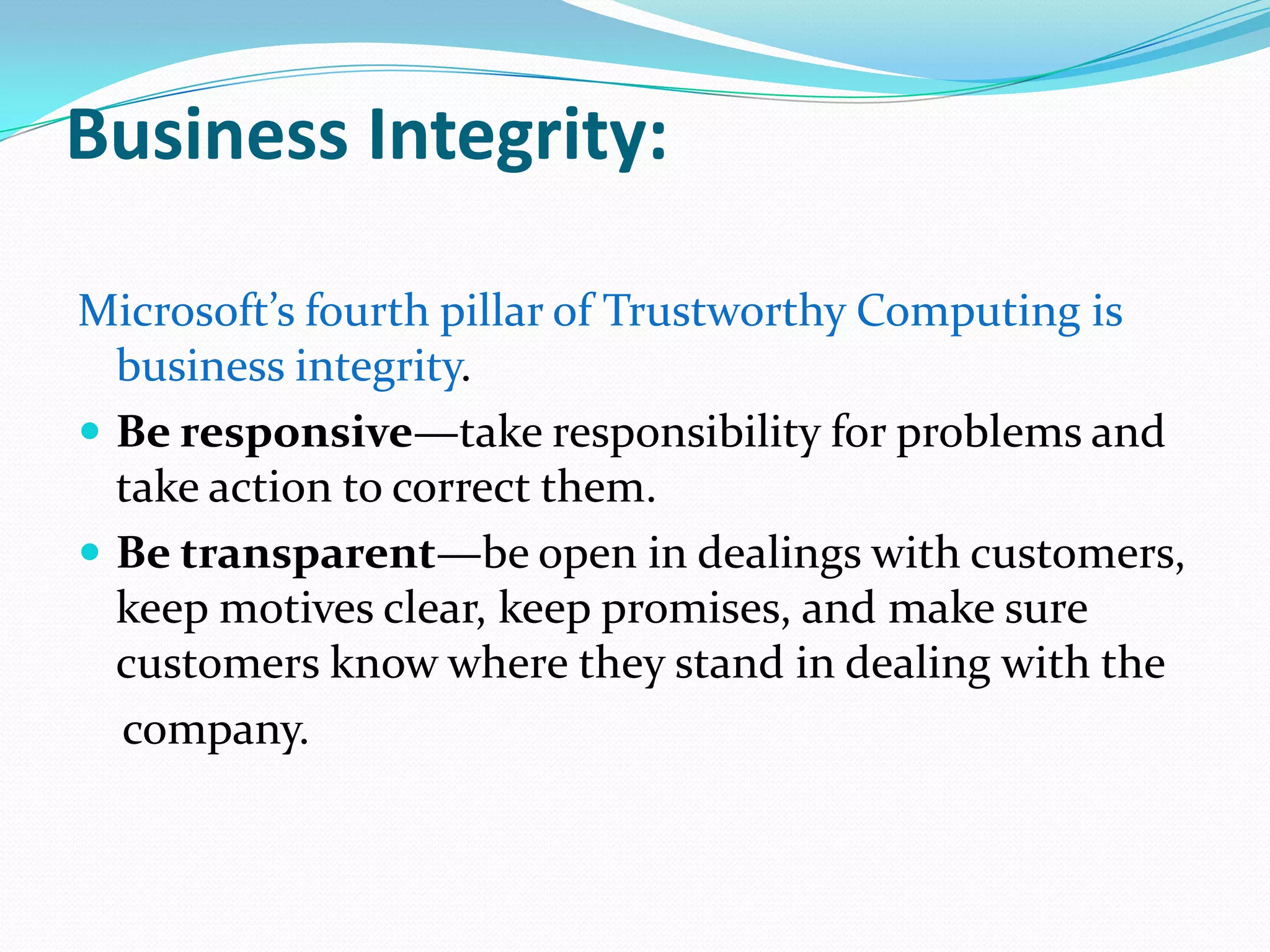 Presentationgroup Jimplementing Trustworthy Computing By Sundas Ilyas