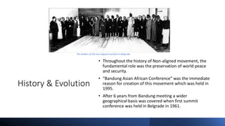 Non-aligned movement | PPT