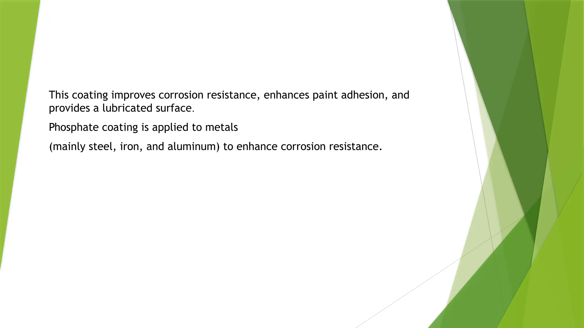 Definition and basics of phosphate coating | PPTX