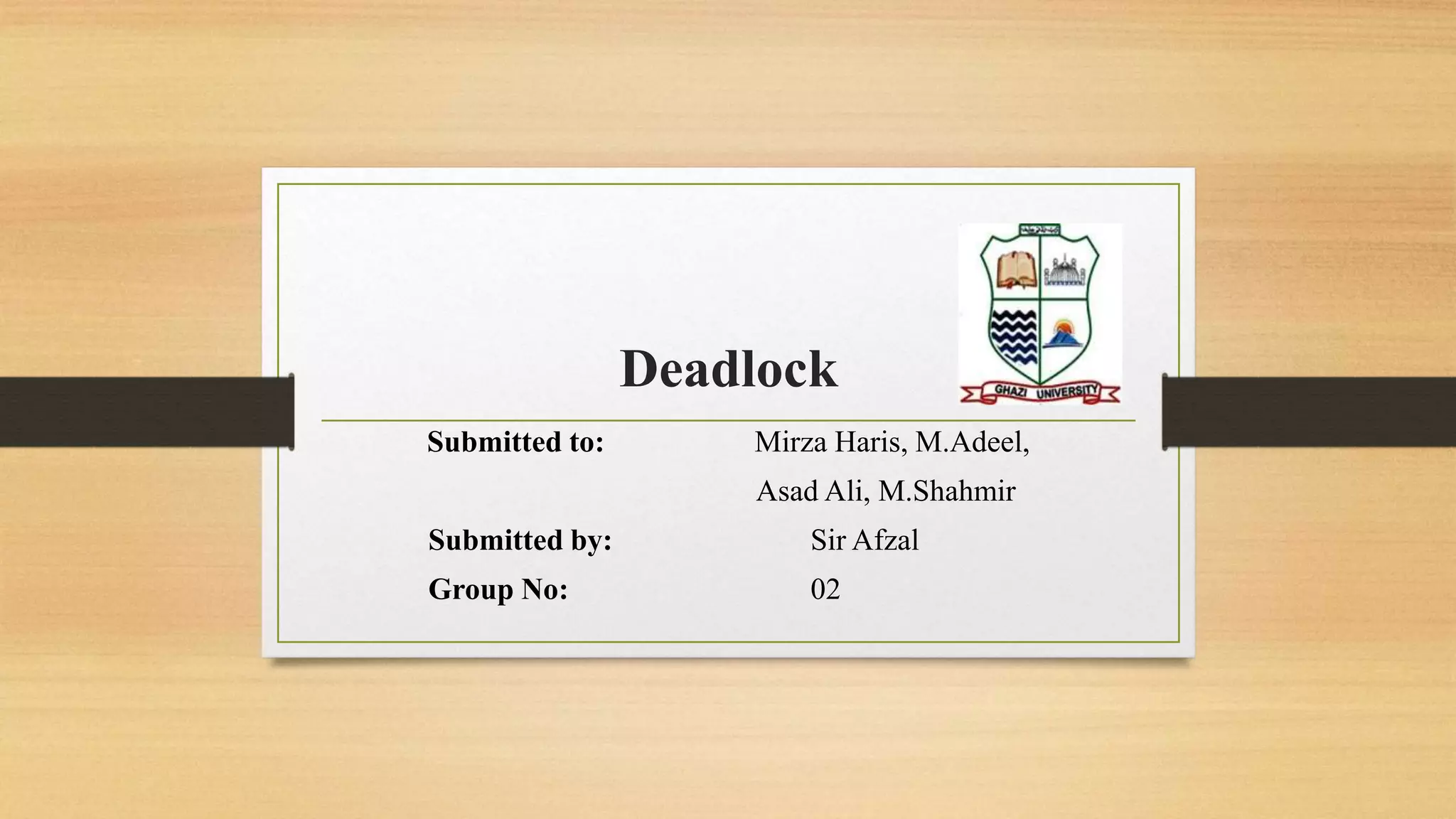 deadlocks in operating .pptx